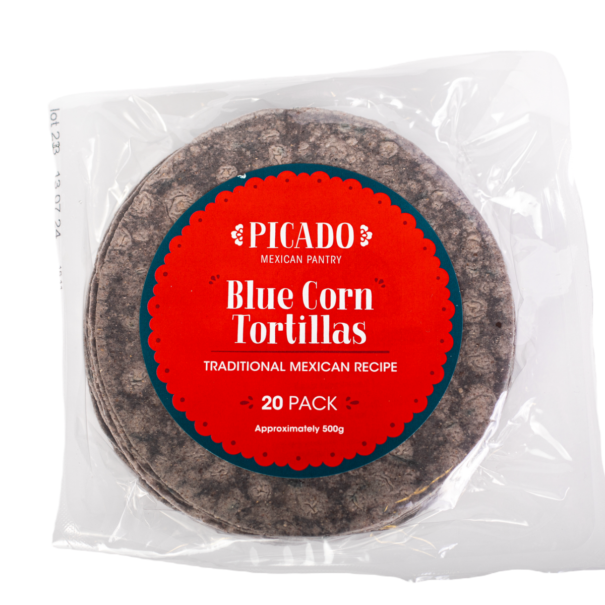 Picado Blue Corn Tortillas, 20 Pack — Picado Mexican